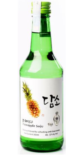 Rượu Soju Damso vị Dứa - Damso Pineapple Soju 360ml - Moonmilk ...