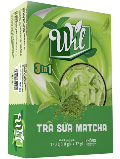 Trà sữa Matcha Will- Matcha Milk Tea Wil 170g - Moonmilk – MOONMILK ...