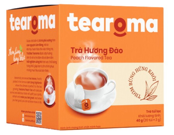 Peach Flavored Tea Tearoma 40g - Moonmilk – MOONMILK - PREMIUM IMPORTED ...