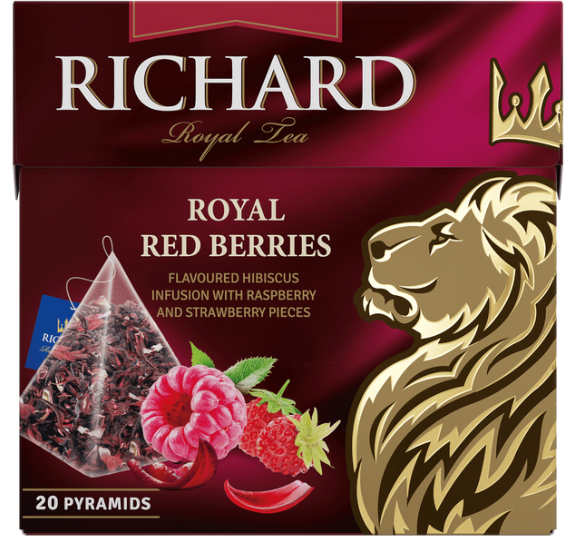 Royal Red Berries Tea Richard 34g - Moonmilk – MOONMILK - PREMIUM ...
