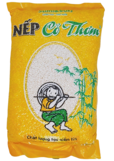 Gạo nếp Cỏ thơm Sumi&Suki -Sticky Rice Cỏ Thơm Sumi&Suki 1Kg-Moonmilk ...
