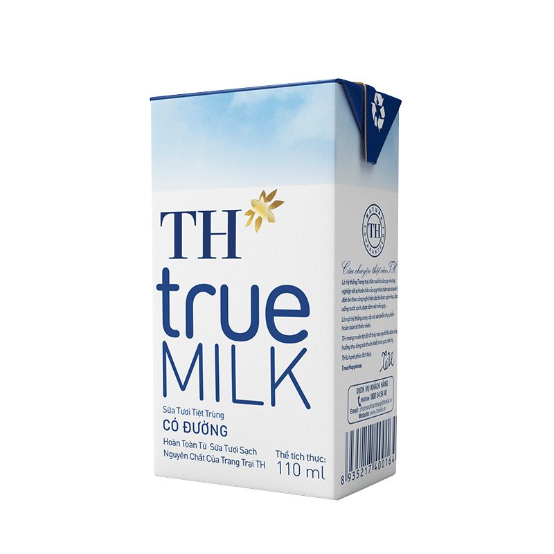 DM-Sweetened UHT Fresh Milk TH True Milk 110ml – MOONMILK - PREMIUM IMPORTED FOOD MARKET