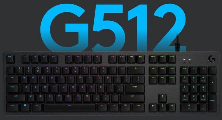 BÀN PHÍM LOGITECH G512 NEW - Máy tính, linh kiện, phụ kiện PC giá rẻ | VTCOMPUTER.VN