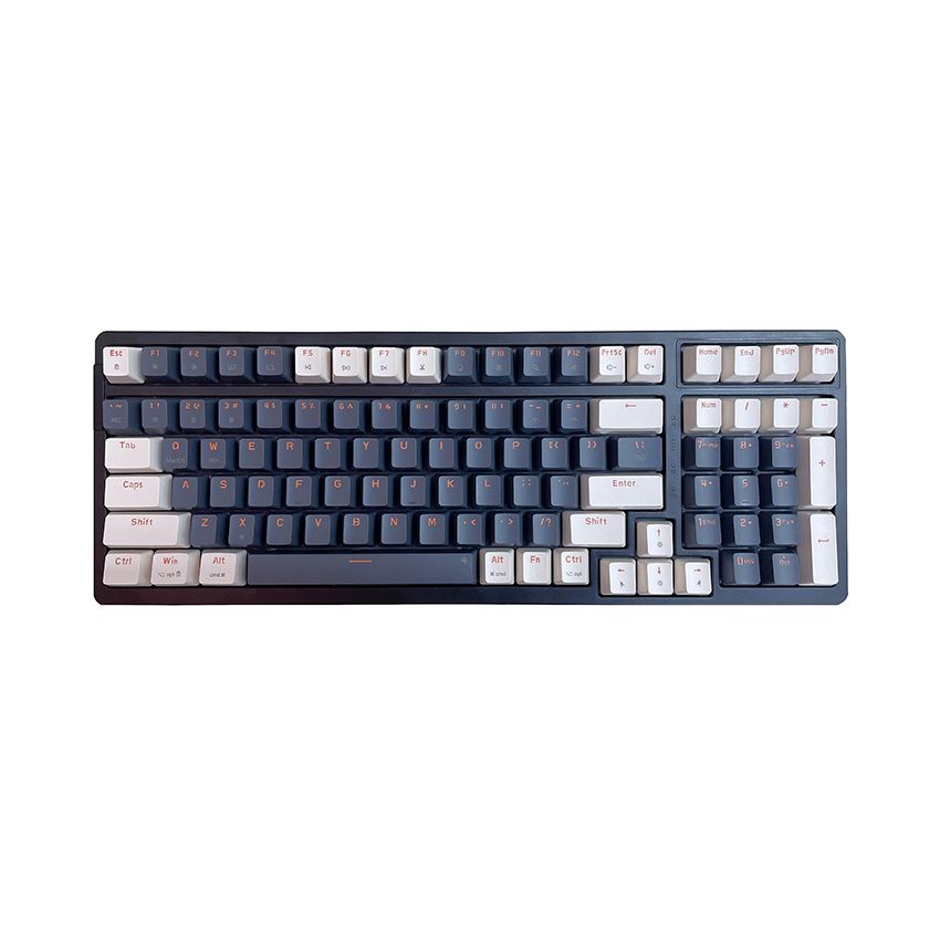 BÀN PHÍM CƠ NEWMEN GAMING GM328 XÁM TRẮNG BLUE SWITCH NEW - VTCOM ...