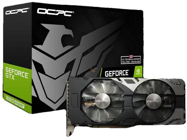 Card màn hình OCPC GTX 1660 SUPER 6G GDDR6 - Máy tính, linh kiện, phụ kiện PC giá rẻ | VTCOMPUTER.VN