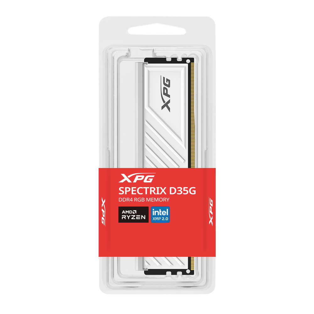 RAM DR4 16G BUSS 3200 ADATA XPG SPECTRIX D35G RGB ( 1X16G) WHITE NEW - Máy tính, linh kiện, phụ ...