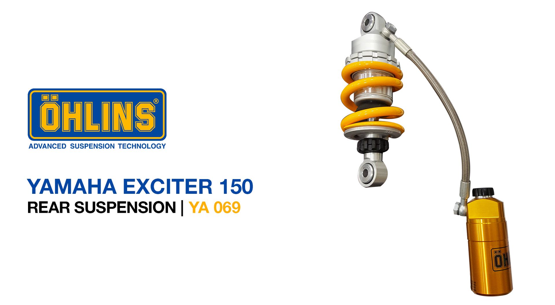 Giảm xóc/ phuộc sau Öhlins STX 46 SCOOTER cho EXCITER 150 – Sagobi