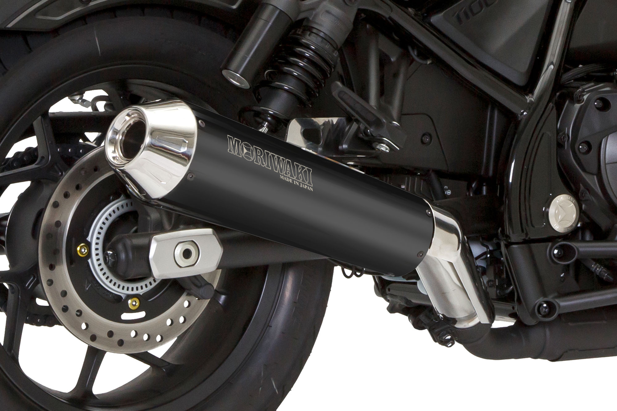 Lon pô MORIWAKI NEO CLASSIC cho REBEL 1100 – Sagobi