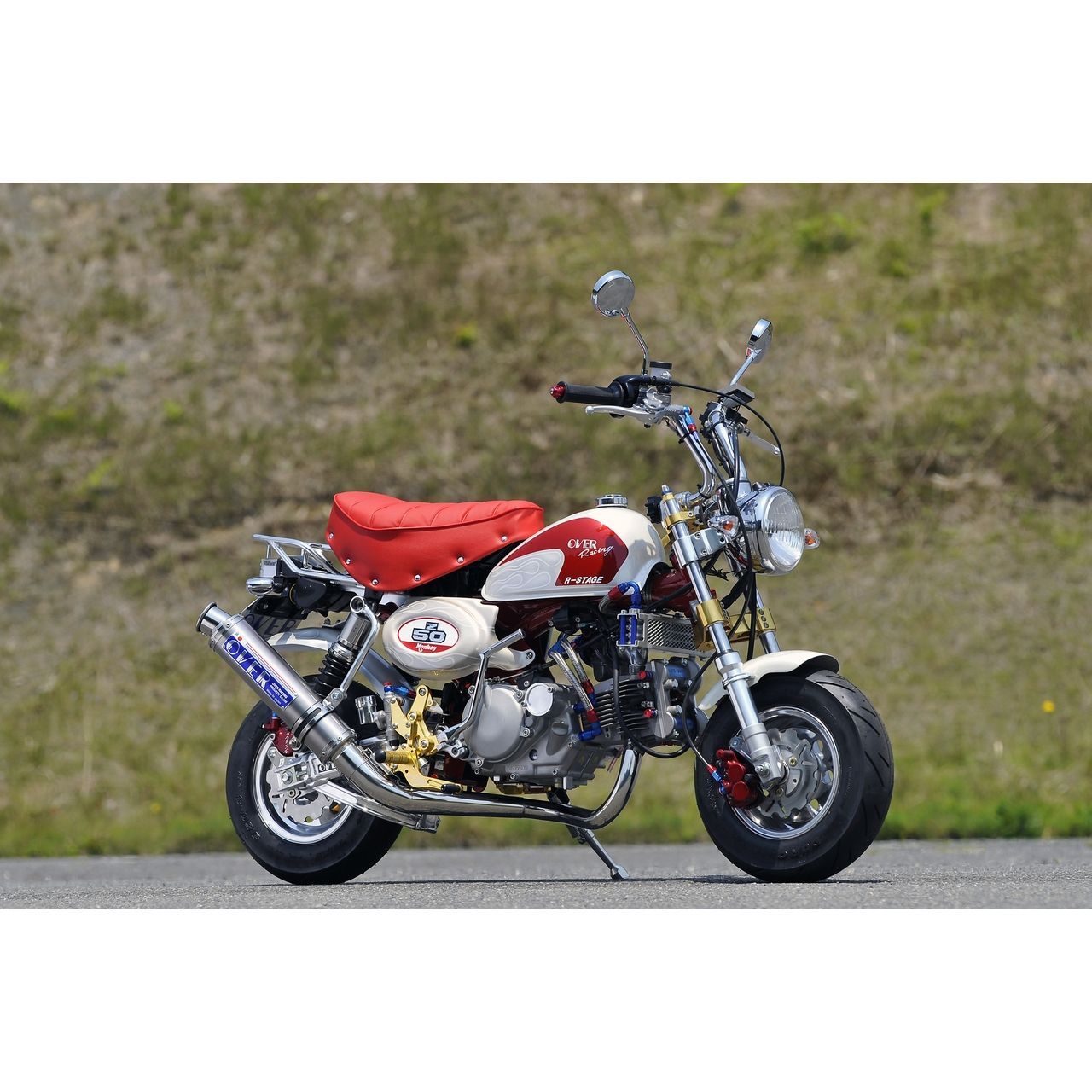 KIT PÔ MONKEY 50 OVER RACING DOWN CARBON/ TITAN (300mm) (HÀNG ORDER ...