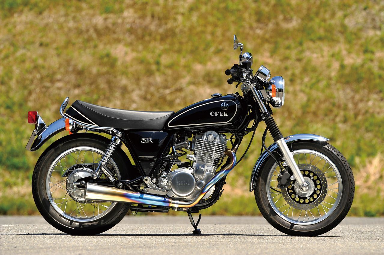 KIT PÔ YAMAHA SR400 Fi (2010-2021) OVER RACING MEGAPHONE MAN X-TYPE ...