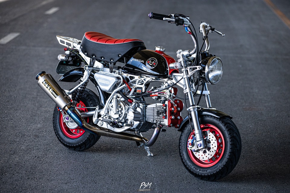 Kit đầu, piston KITACO DOHC 124cc cho MONKEY 50 – Sagobi