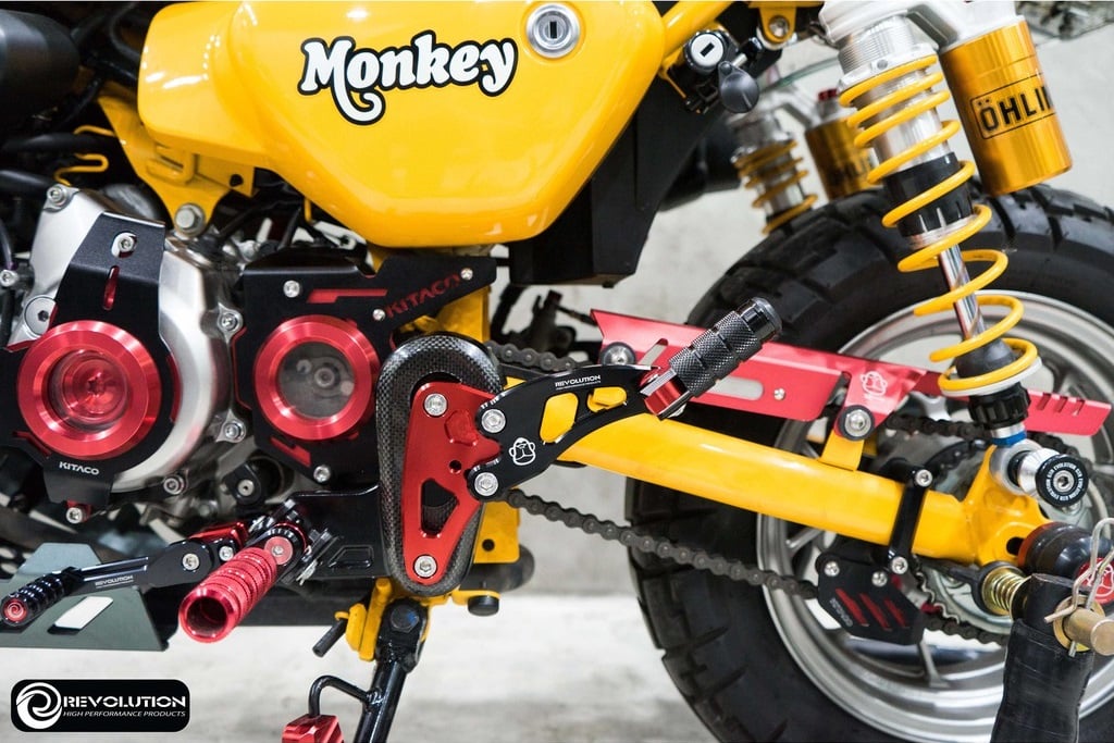 Gác chân sau REVOLUTION V1 và V2 cho MONKEY 125 – Sagobi
