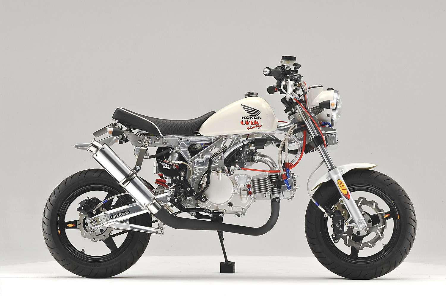 KIT PÔ ĐUA MONKEY 50 OVER RACING STEEL EXP (300mm) (HÀNG ORDER) – Sagobi