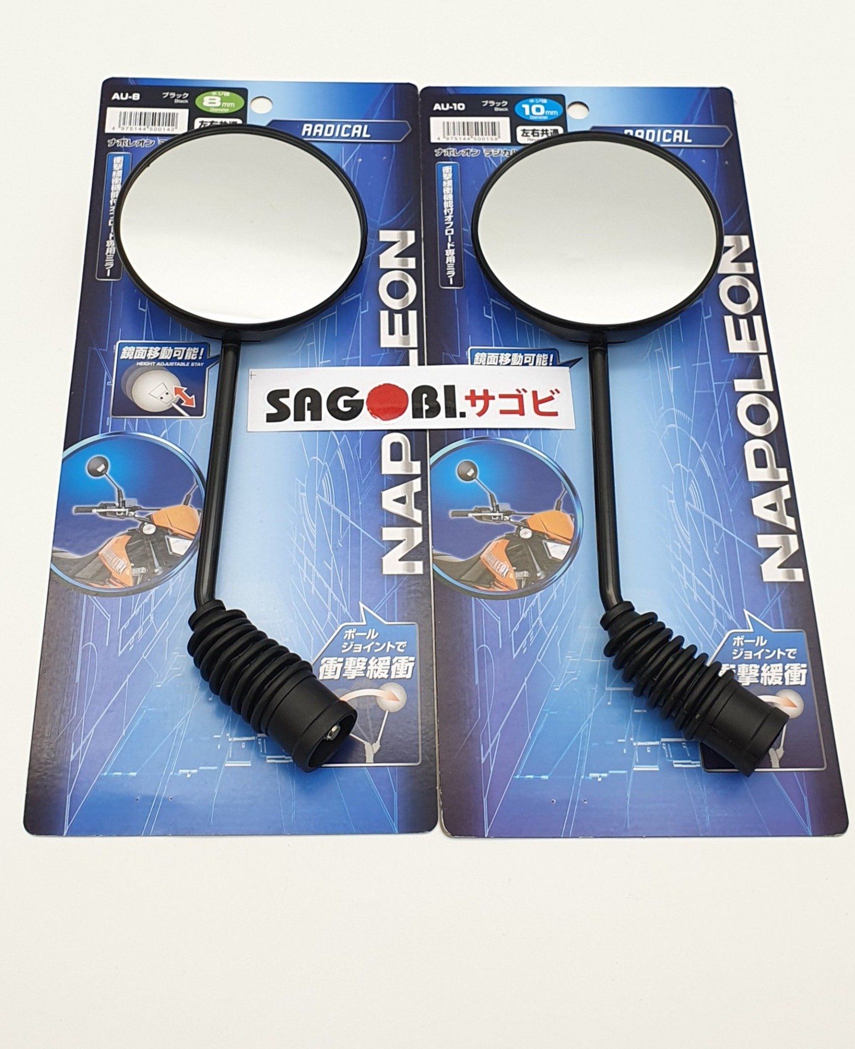 Kính chiếu hậu TANAX NAPOLEON RADICAL – Sagobi