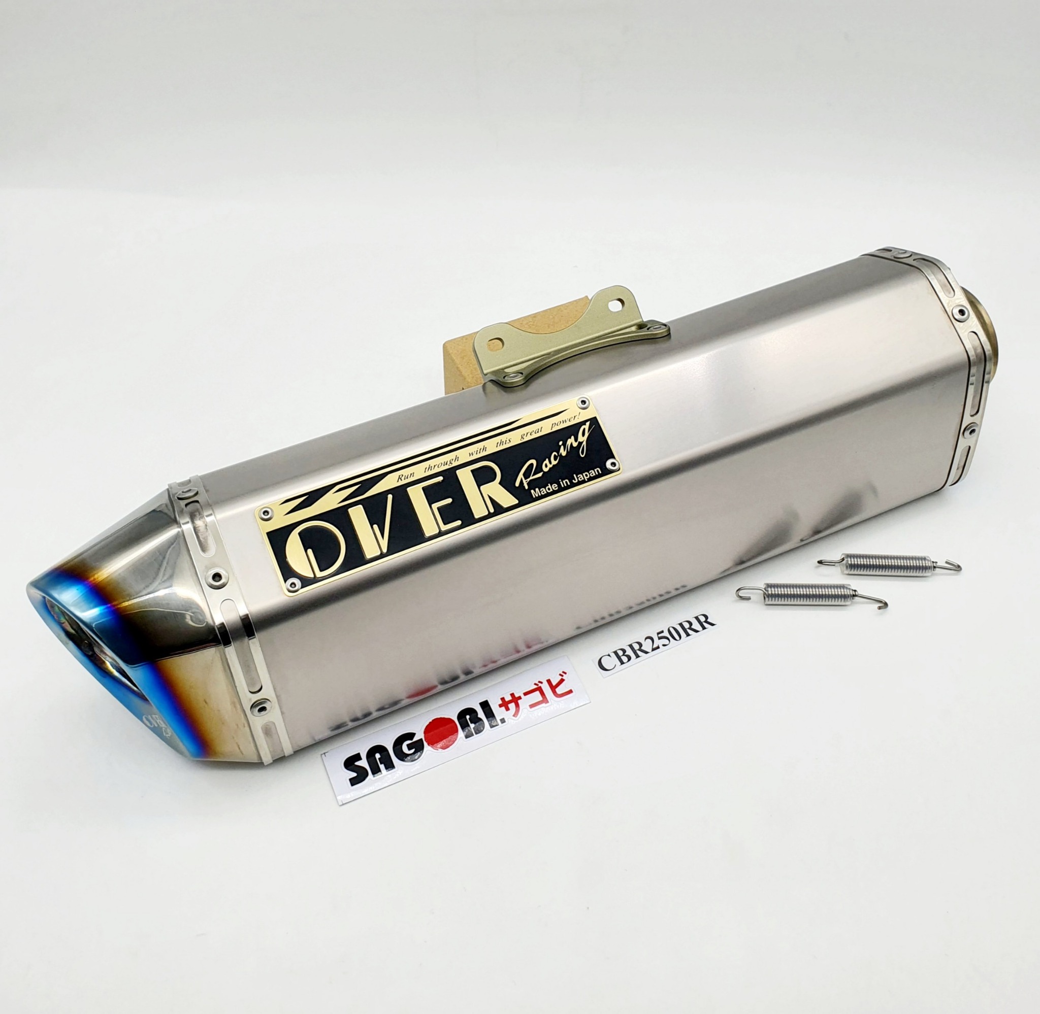 Lon pô OVER RACING TT FORMULA RS (400mm) cho SH350i, FORZA 350 – Sagobi