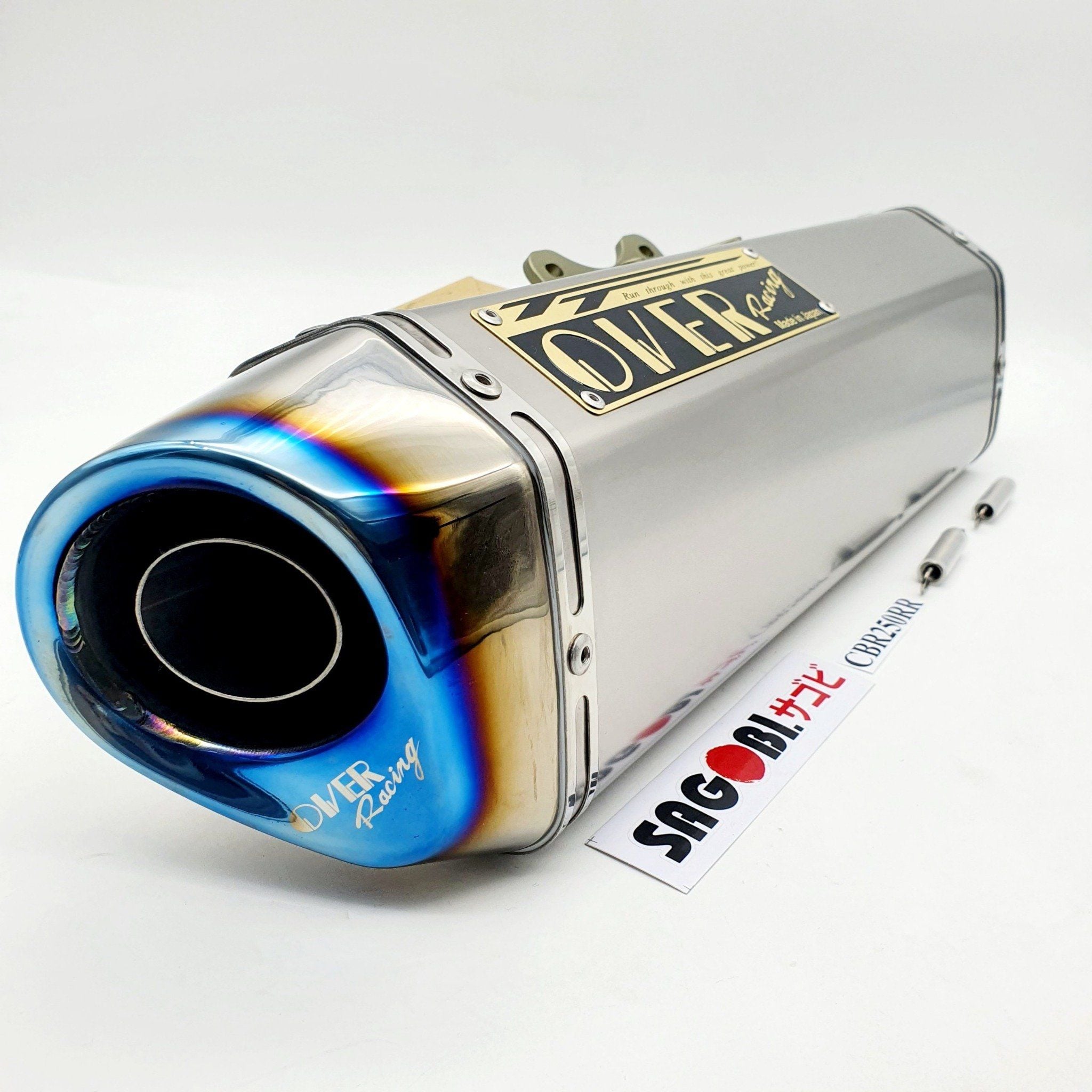 Lon pô OVER RACING TT FORMULA RS (400mm) cho SH350i, FORZA 350 – Sagobi