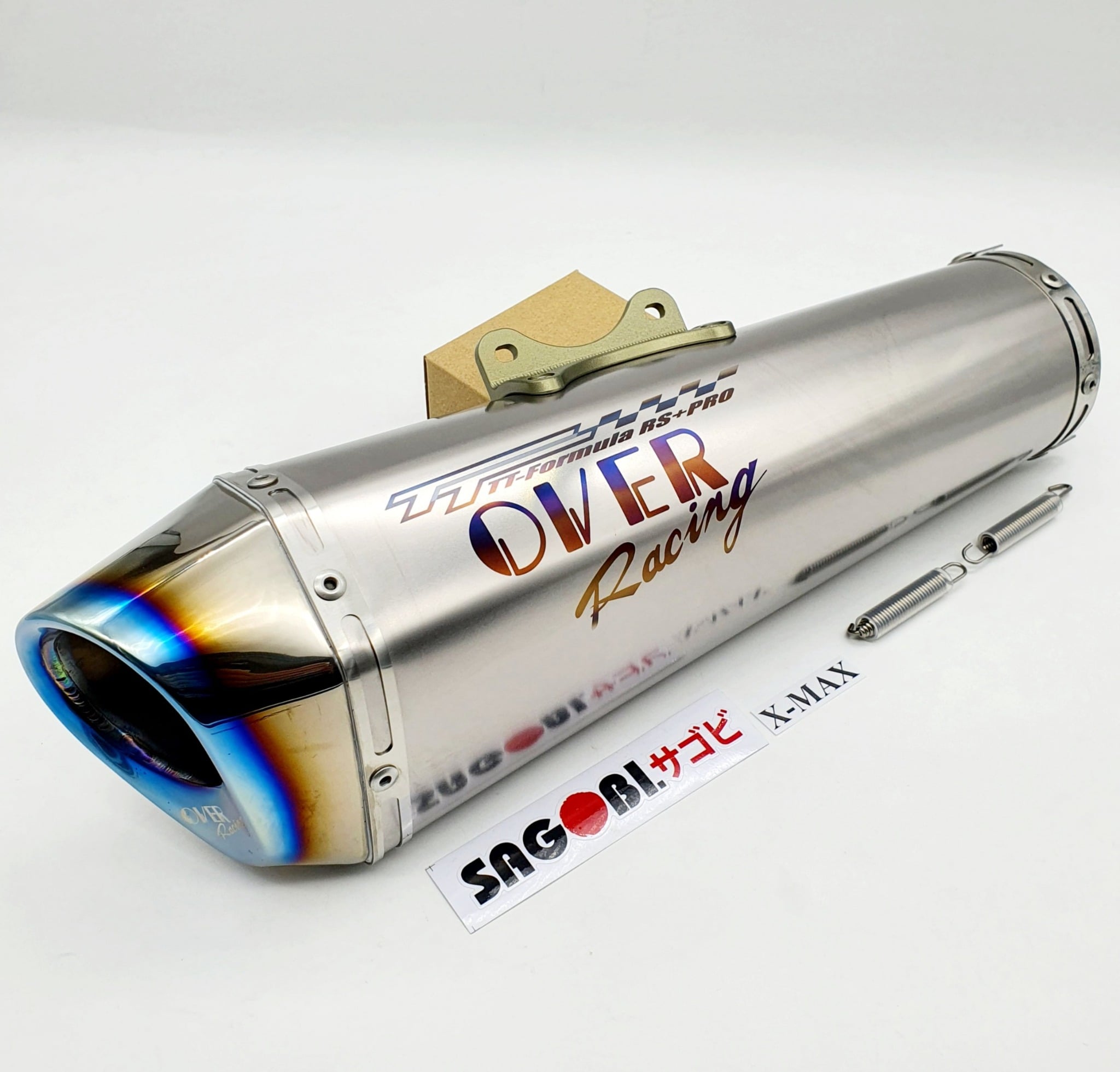 Lon pô OVER RACING TT FORMULA RS+PRO (350mm) cho SH350i, FORZA 350 – Sagobi