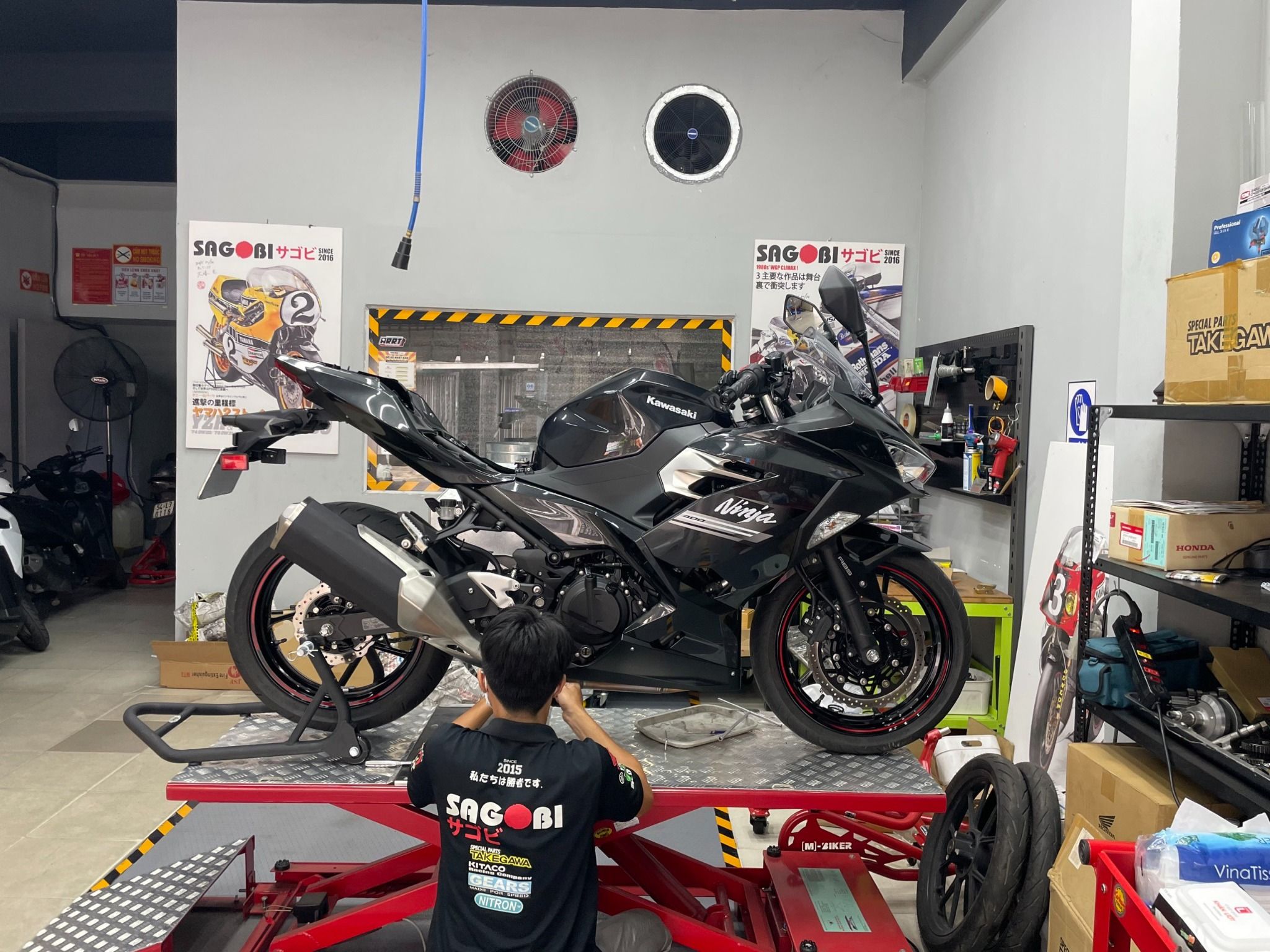 KAWASAKI NINJA 400 ABS 2022 – Sagobi