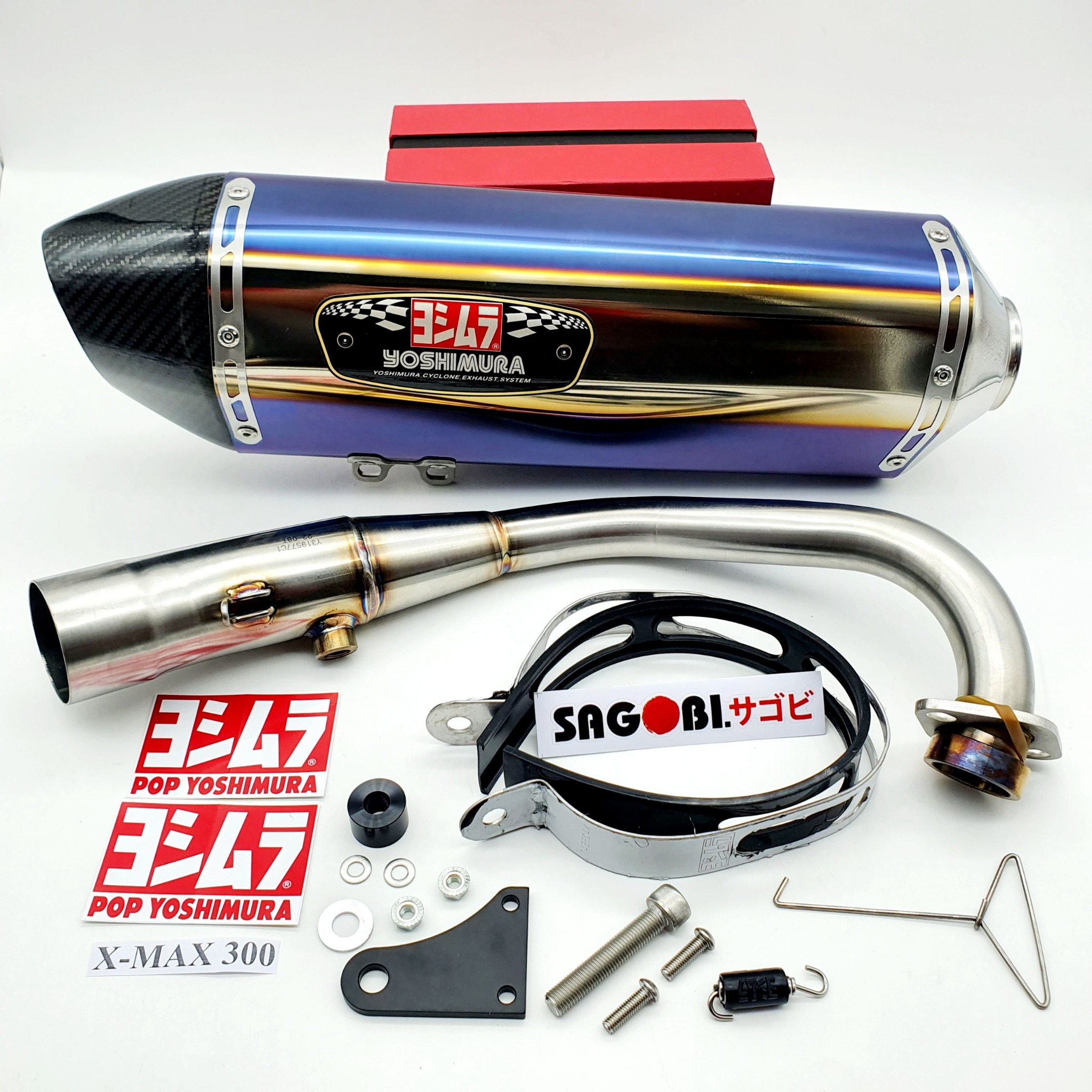 Pô YOSHIMURA R-77J (TIS) cho X-MAX 300 – Sagobi