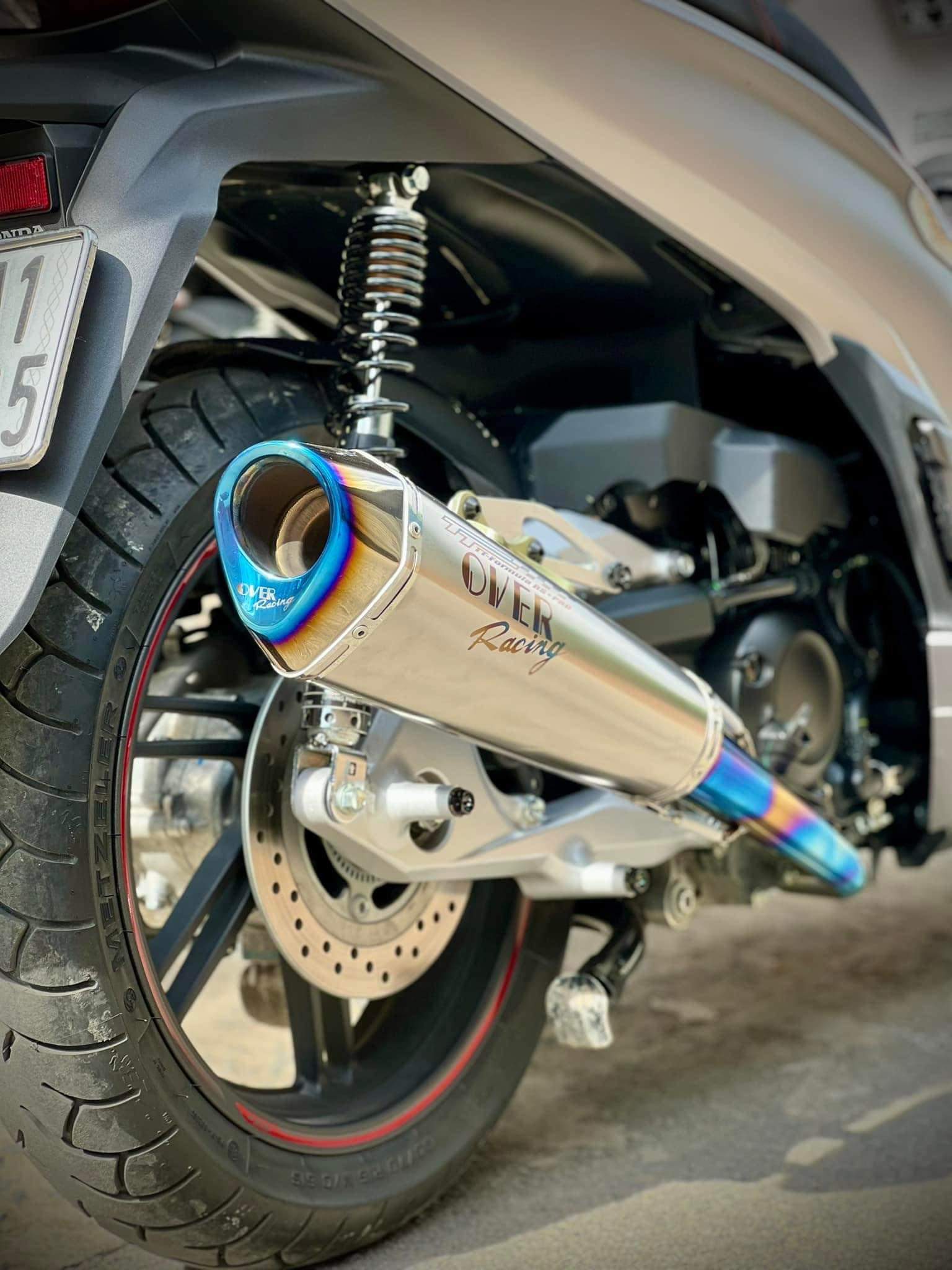 Lon pô OVER RACING TT FORMULA RS+PRO (350mm) cho SH350i, FORZA 350 – Sagobi