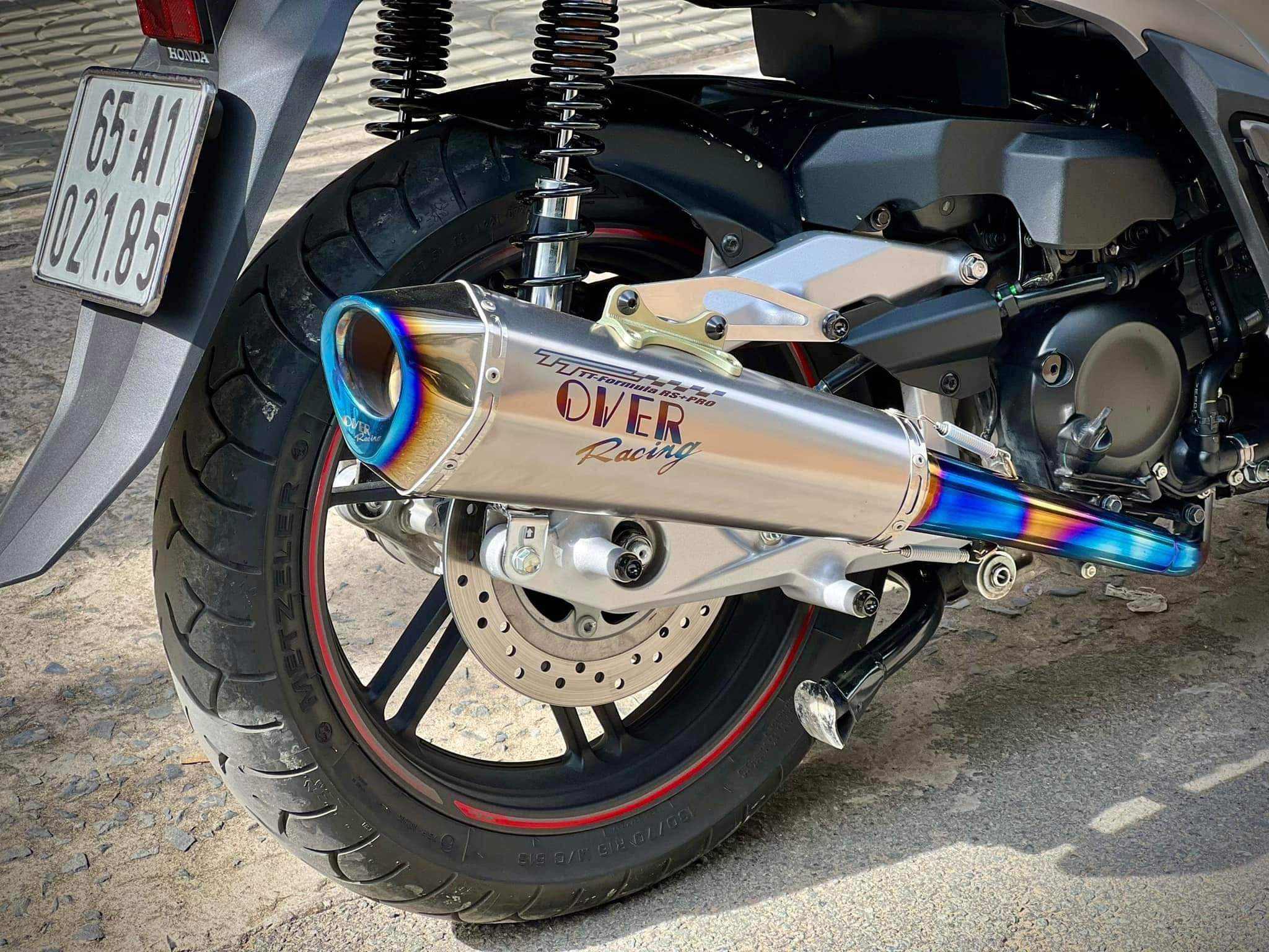 Lon pô OVER RACING TT FORMULA RS+PRO (350mm) cho SH350i, FORZA 350 – Sagobi