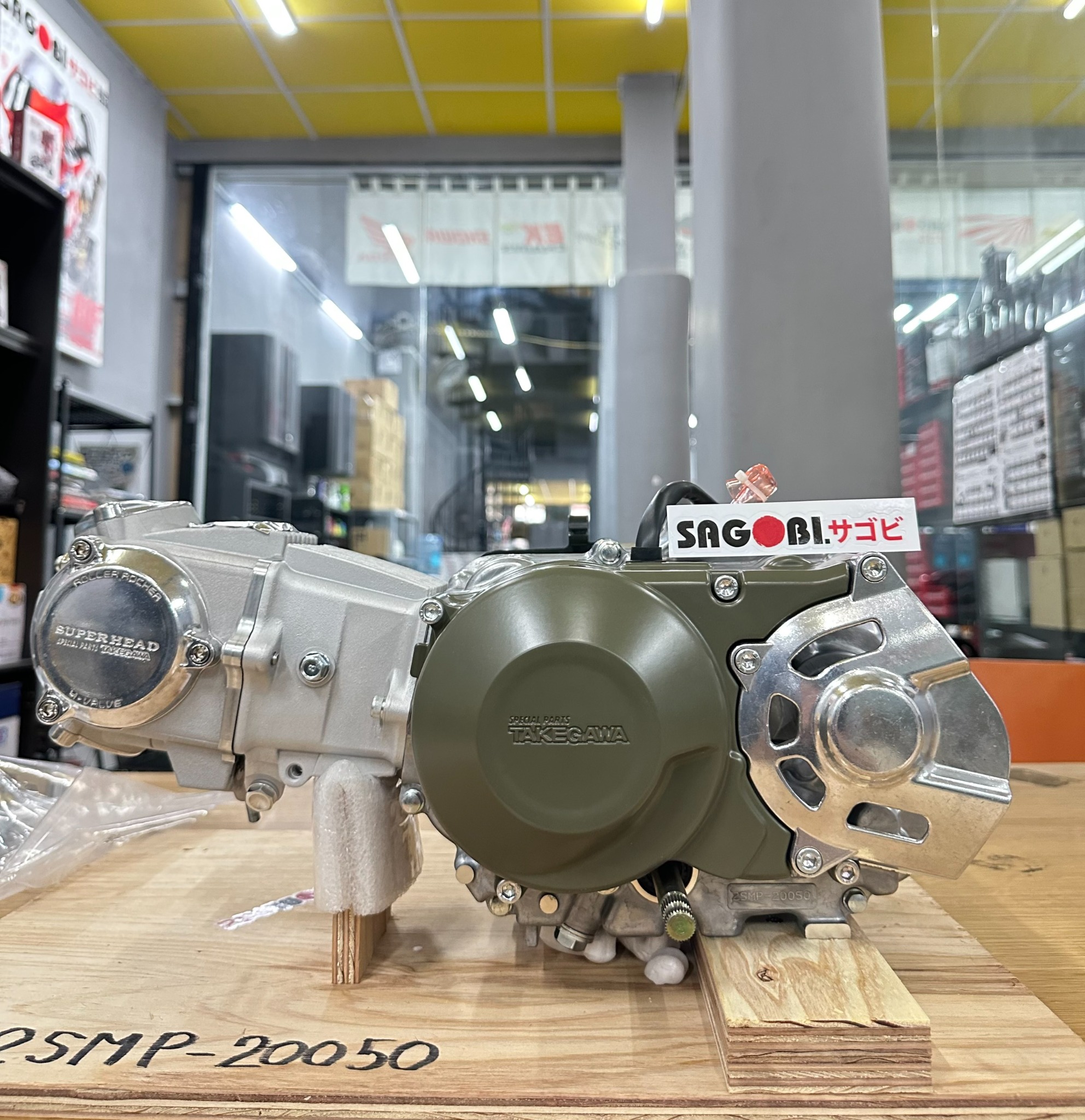 Động cơ TAKEGAWA Super head 4V+R 88-106-124-138cc cho MONKEY 50 – Sagobi