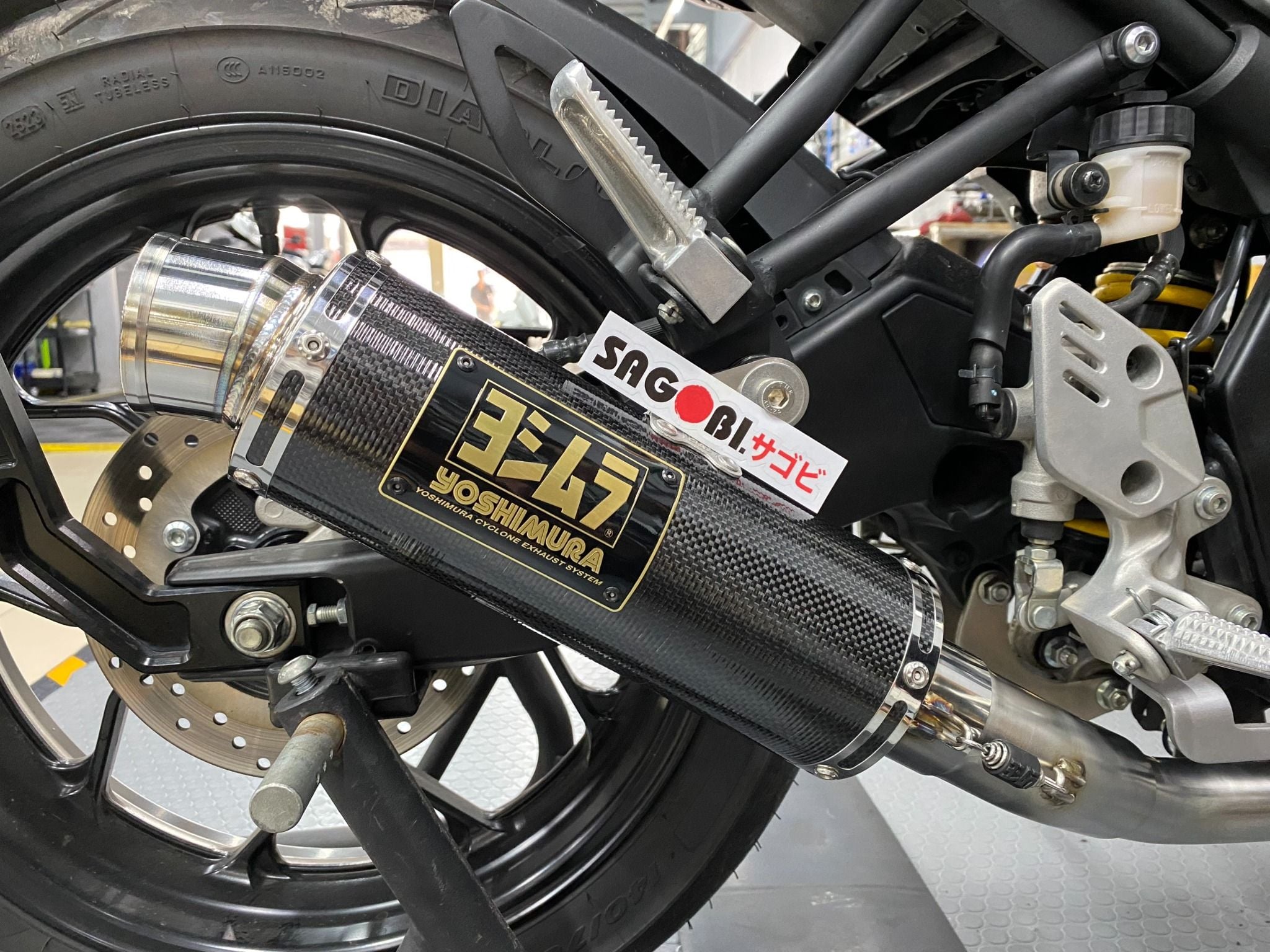 Pô YOSHIMURA GP-MAGNUM (TIS) cho XSR 155 – Sagobi