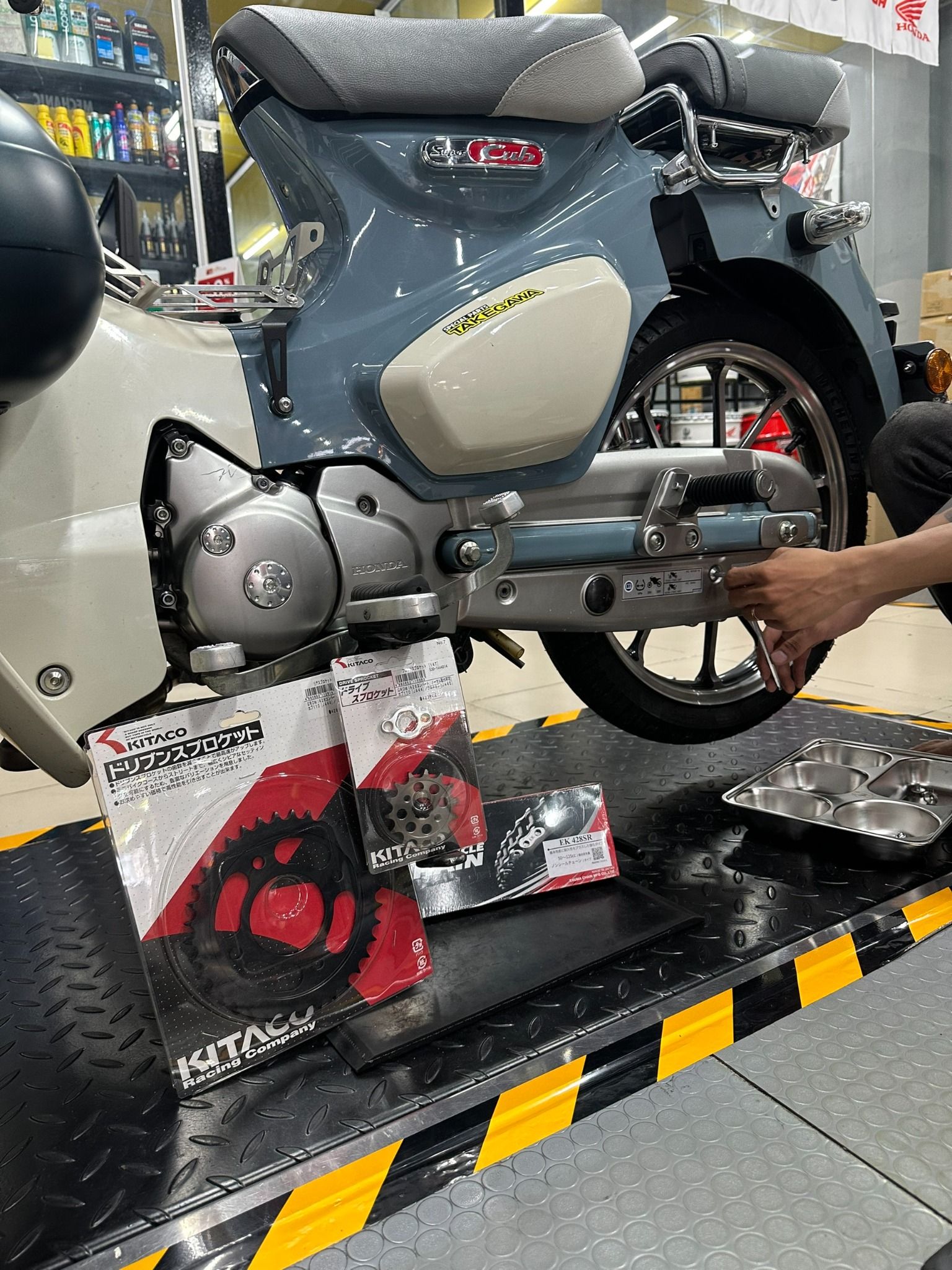 Nhông KITACO (428) cho MSX125, WAVE, FUTURE 100-110-125 – Sagobi