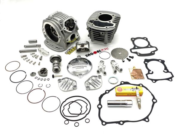 Kit đầu lòng TAKEGAWA Super head 4V+R 145 cho MSX, MONKEY, CT 125 – Sagobi