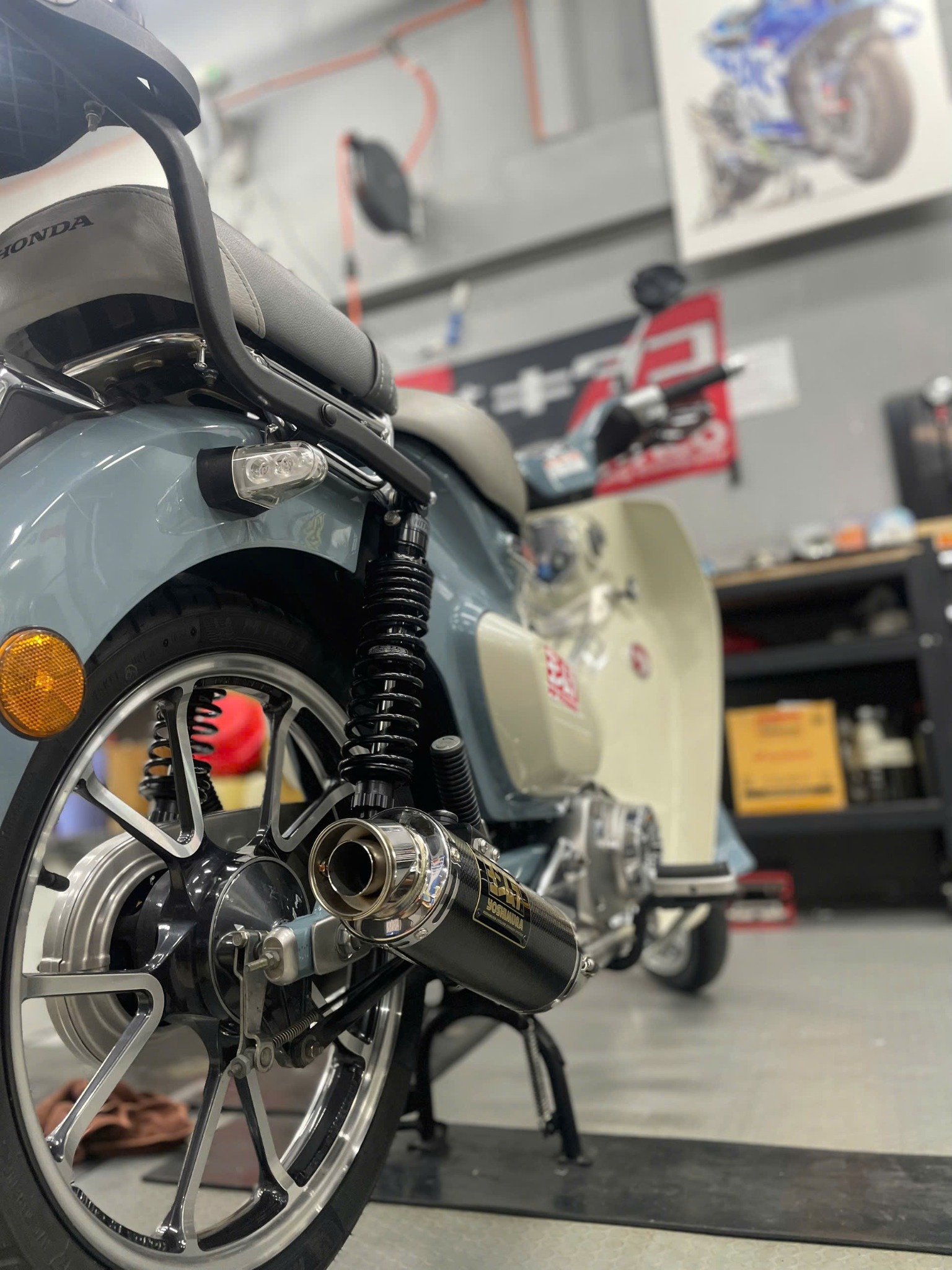 Pô YOSHIMURA GP-MAGNUM cho CUB 125 – Sagobi