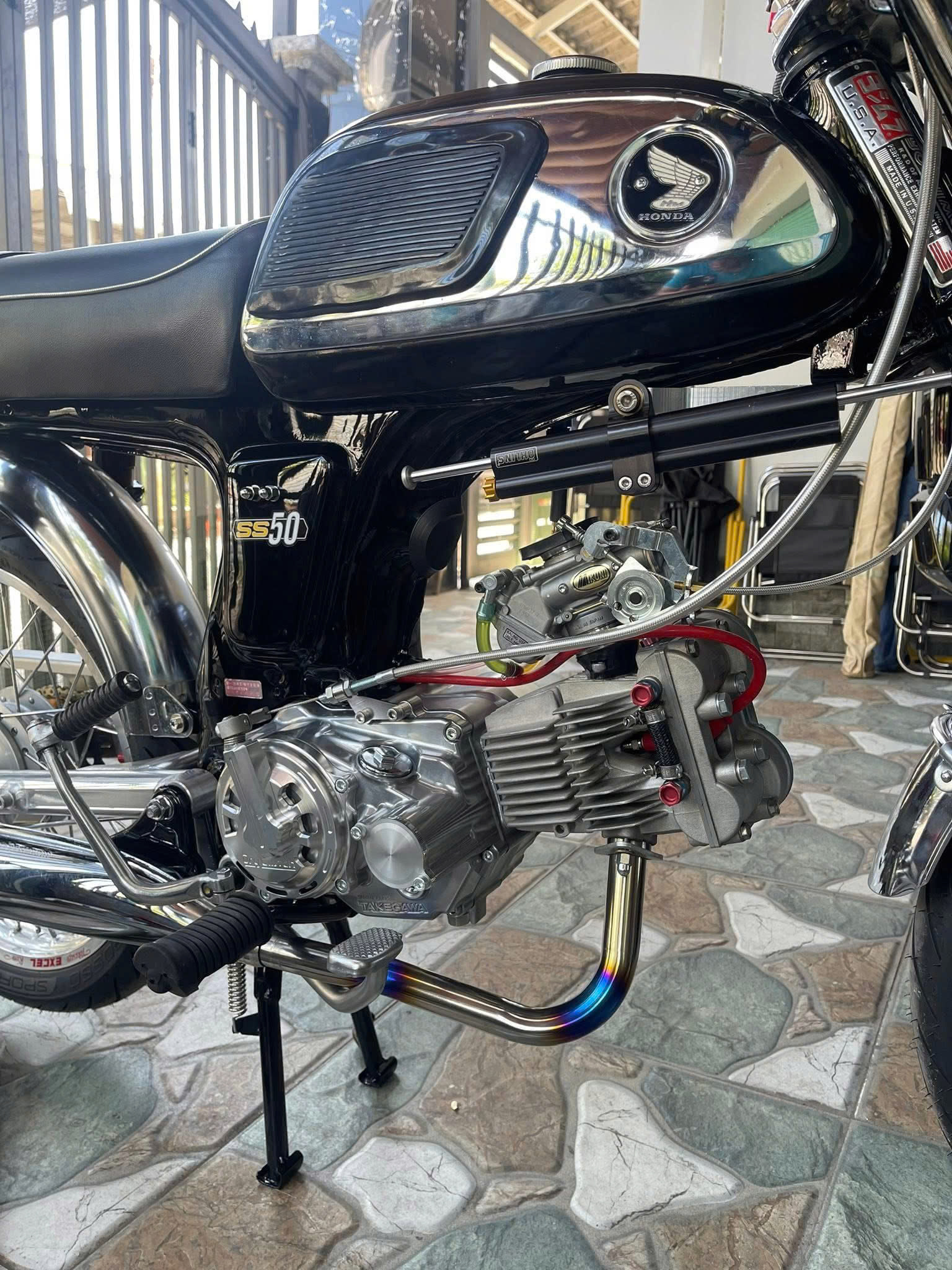Kit KITACO DOHC (88-124cc) cho MONKEY 50 – Sagobi