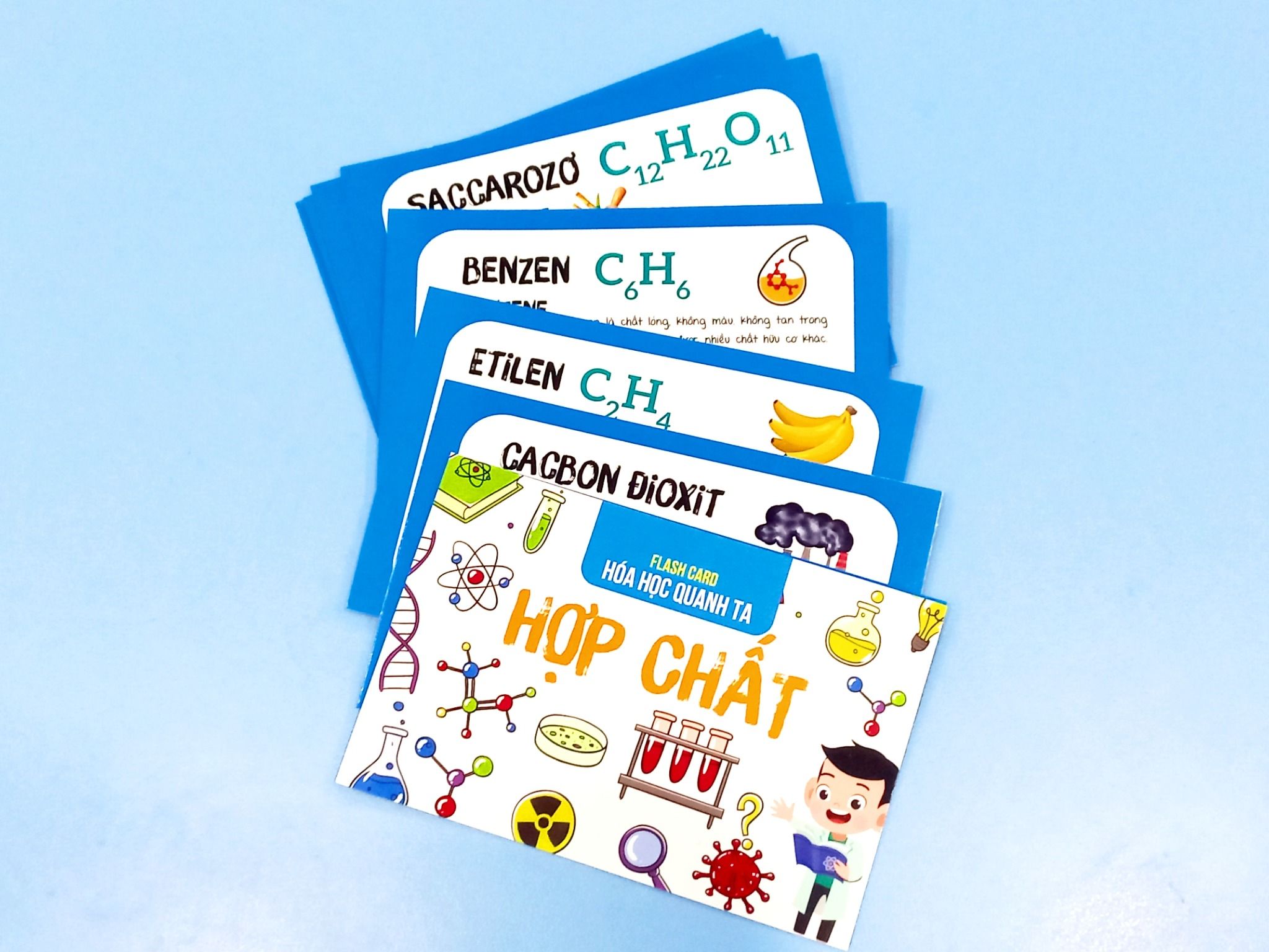 FLASHCARD HÓA HỌC QUANH TA – Achaubooks