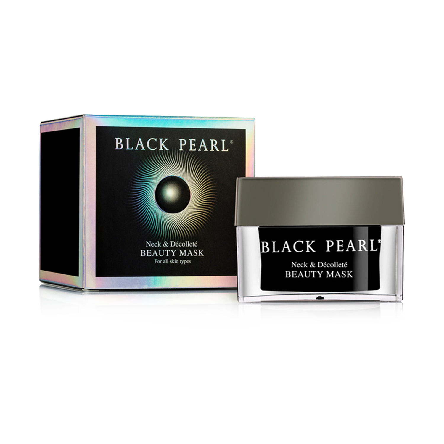 BLACK PEARL NECK & DECOLLETE BEAUTY MASK – Luxury Skin Care Beauty