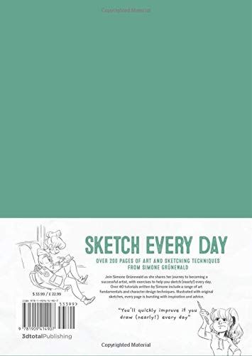 Sketch Every Day : 100+ simple drawing exercises from Simone Grunewald ...