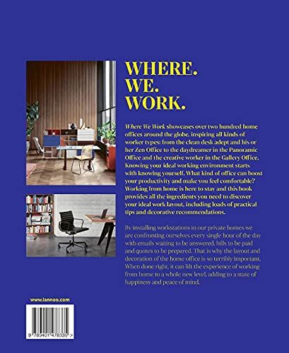 Where We Work : Home Offices_An Bogaerts_9789401478335_Lannoo – ARTBOOK