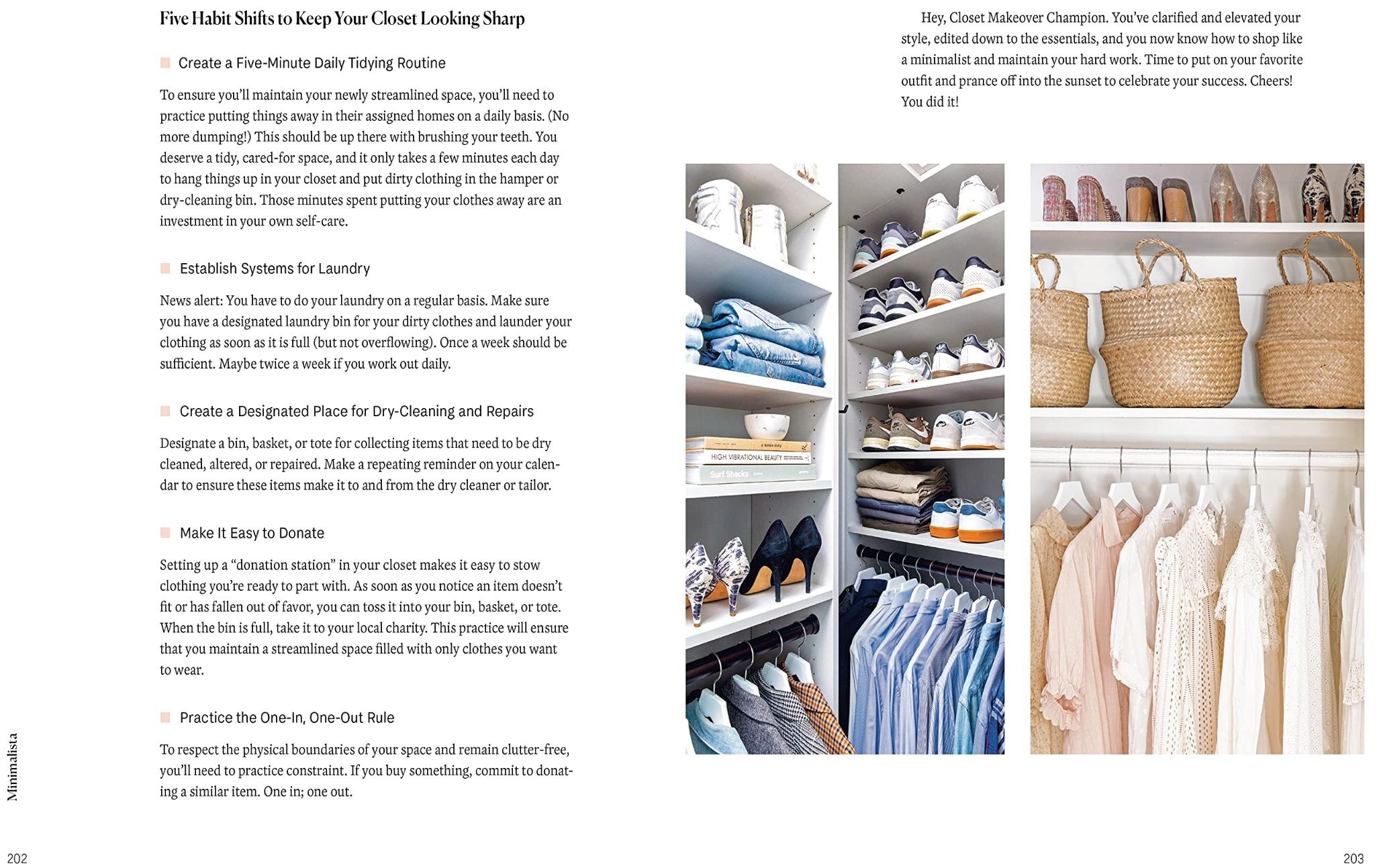 Minimalista : Your Step-by-Step Guide to a Better Home, Wardrobe, and ...