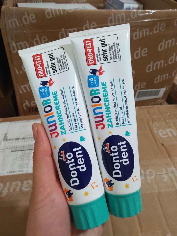 KEM ĐÁNH RĂNG DONTODENT JUNIOR – Anh Thư Hàng Đức