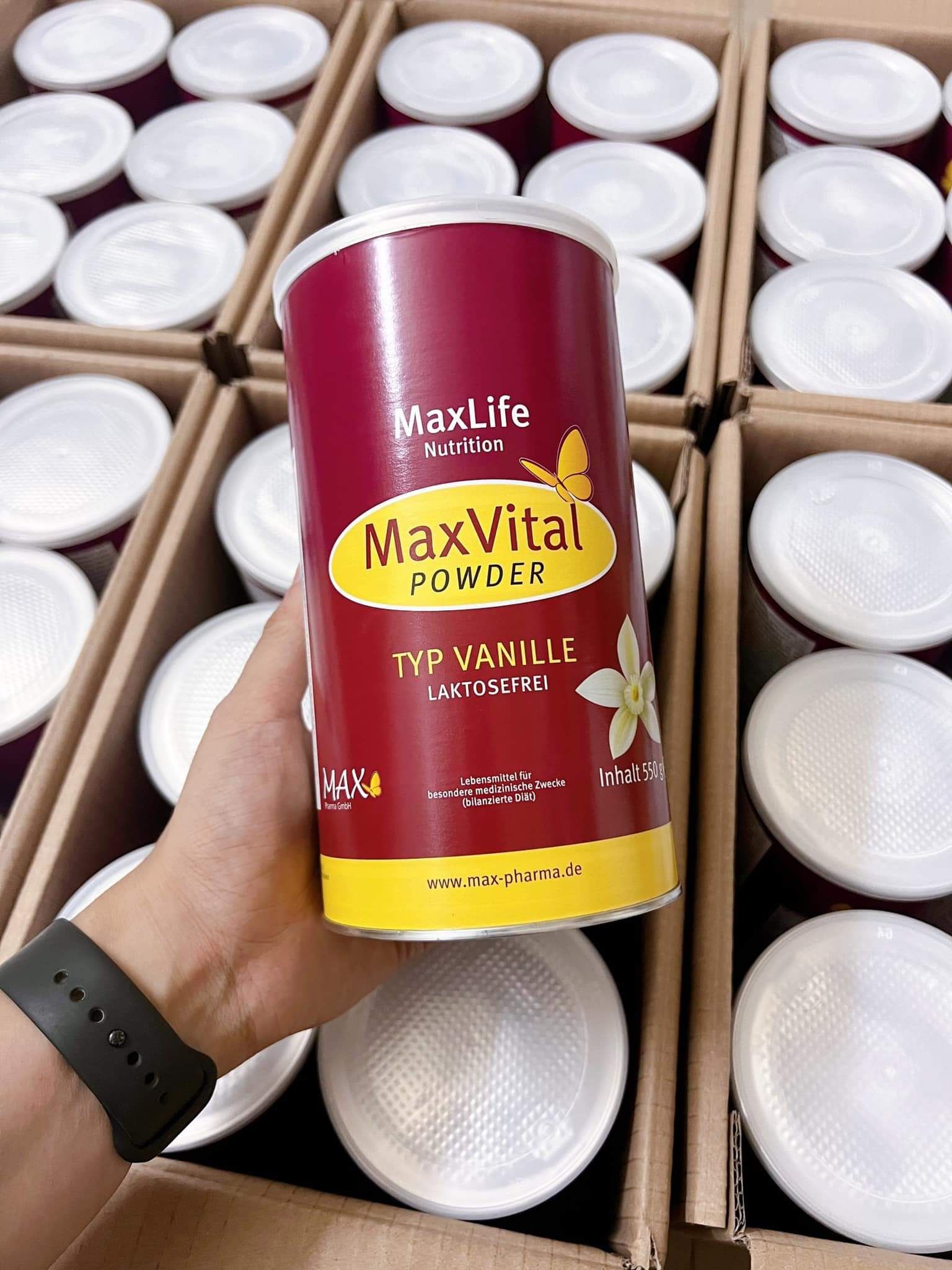 Sữa bổ sung dinh dưỡng Max Vital – Anh Thư Hàng Đức