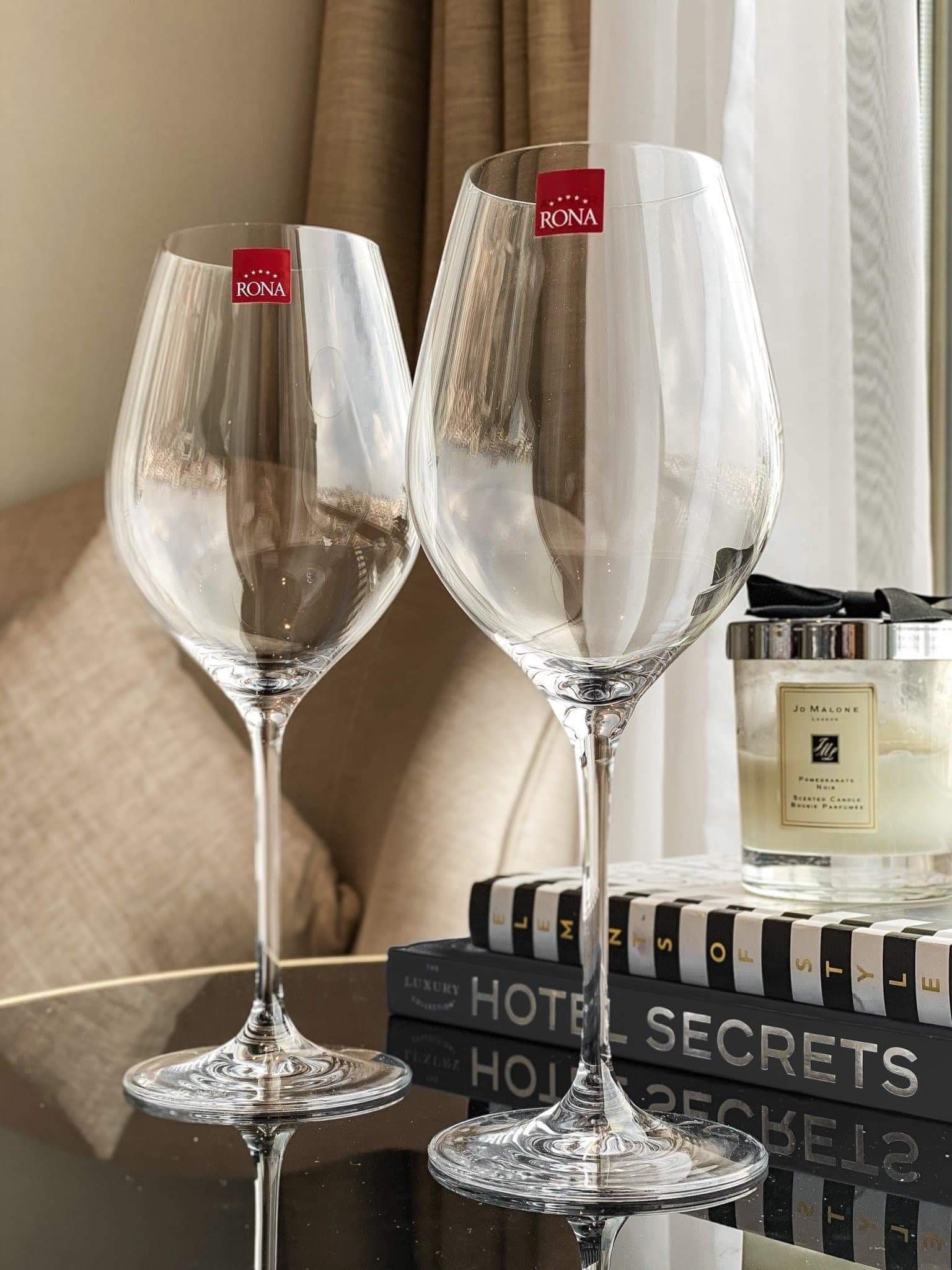 Set 6 ly vang đỏ Rona celebration 660ml – Anh Thư Hàng Đức