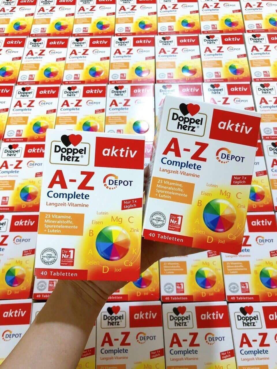 Vitamin tổng hợp Doppelherz A-Z Complete Depot – Anh Thư Hàng Đức