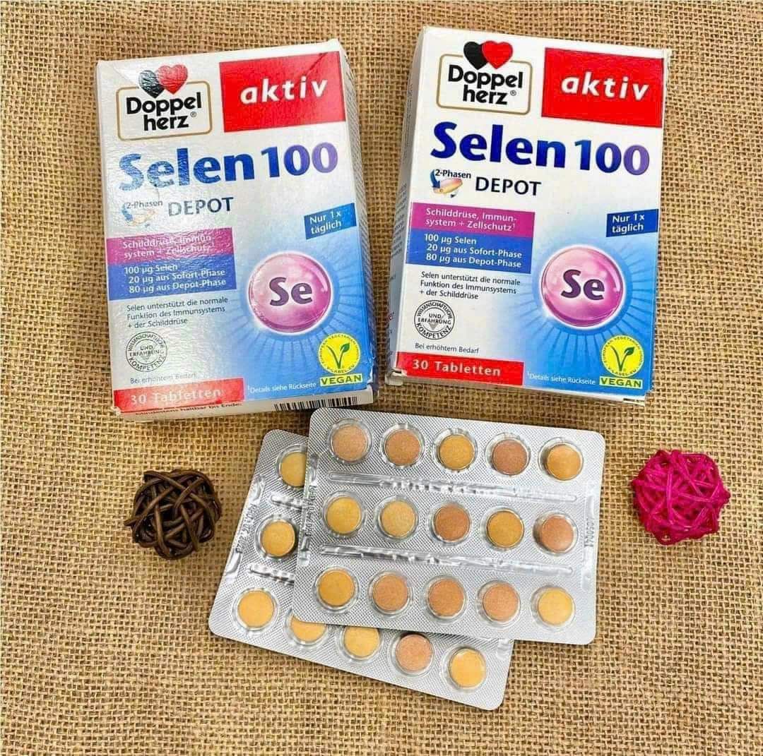 Viên uống Selen 2 Phasen Depot 100 Doppel Herz – Anh Thư Hàng Đức