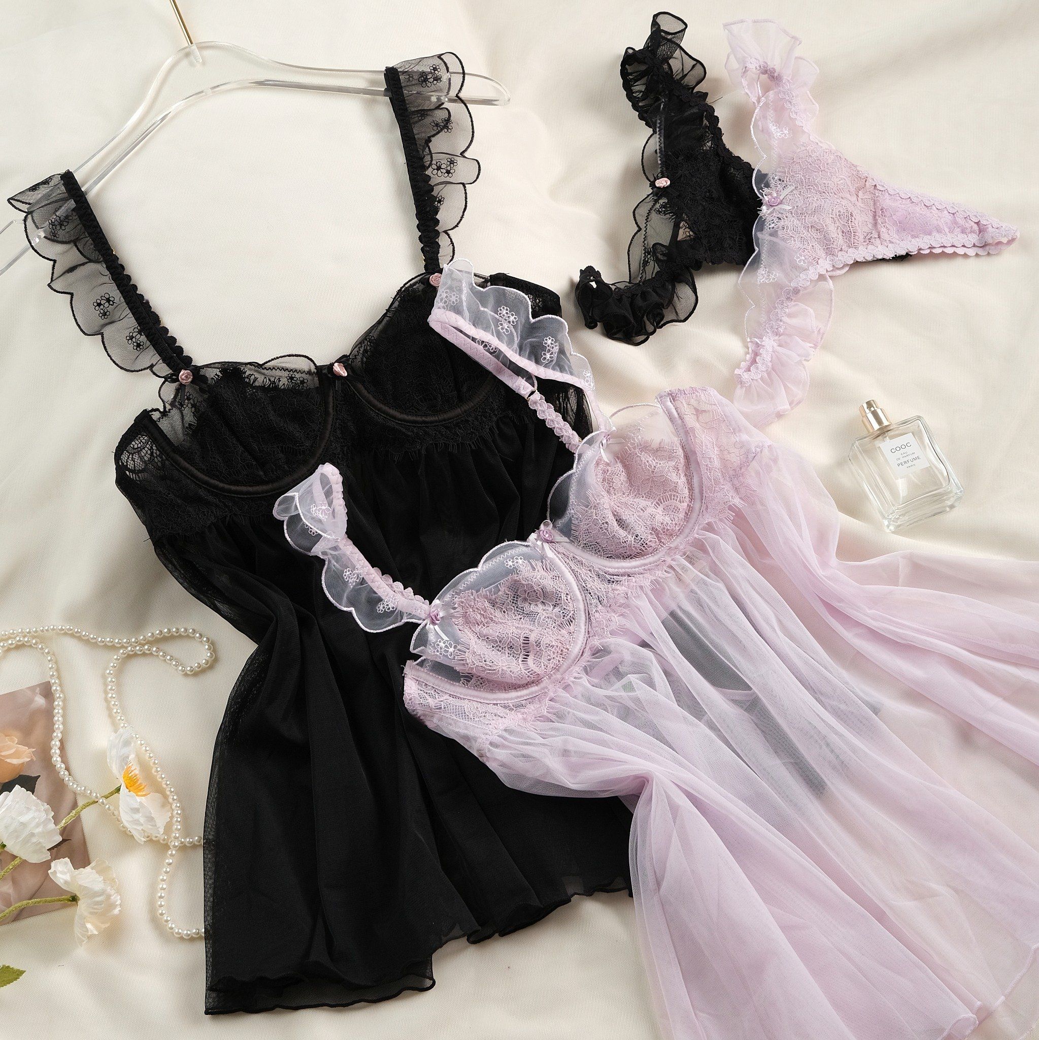 Sheer Mesh Dress D2727 Eva Store