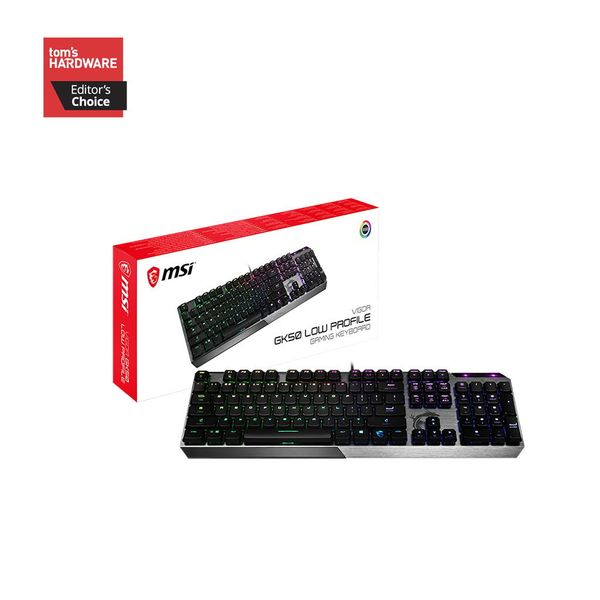 MSI Vigor GK50 Low Profile US Keyboard – WAWA Accessories Store