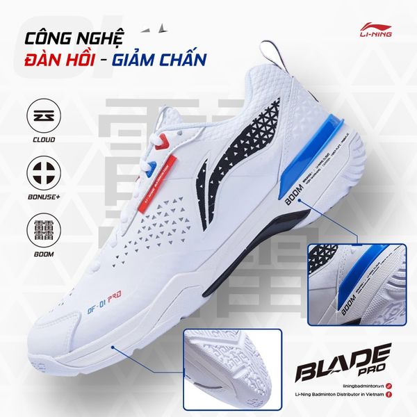 Giày thi đấu chuyên nghiệp chuyên nghiệp cầu lông Li-Ning Blade PRO na ...