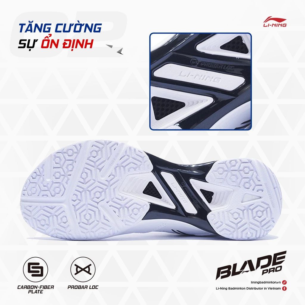 Giày thi đấu chuyên nghiệp chuyên nghiệp cầu lông Li-Ning Blade PRO na ...