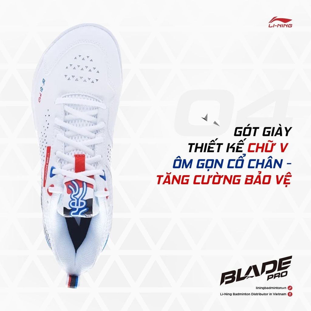 Giày thi đấu chuyên nghiệp chuyên nghiệp cầu lông Li-Ning Blade PRO na ...