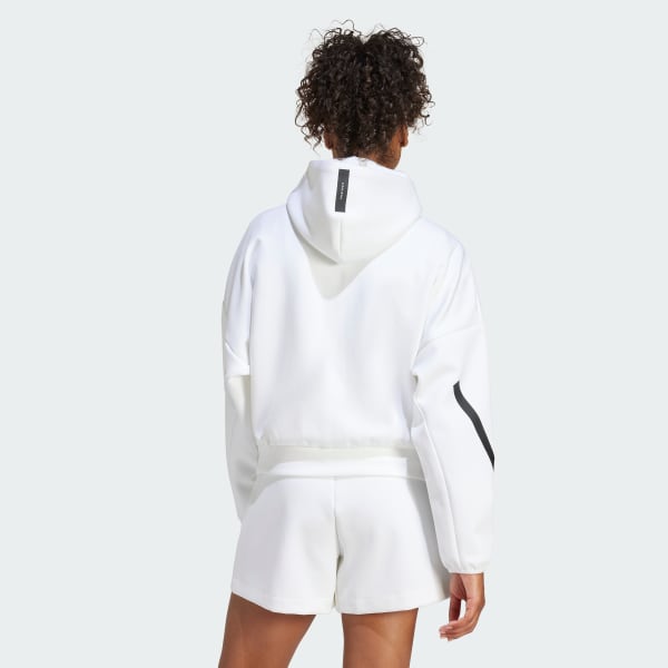 Áo Hoodie Khóa Kéo Dọc Thân adidas Z.N.E adidas Nữ JE7849 - S-ONE SPORT