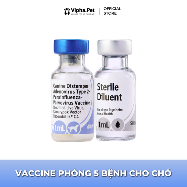Vaccine Recombitek C4 (vaccine 5 bệnh cho chó) – viphapet