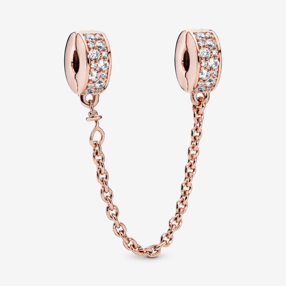 Charm Pandora Moments Mạ Vàng Hồng 14k Đính Đá – Pandora Việt Nam