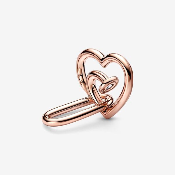 Charm Pandora Me Mạ Vàng Hồng 14K Mắc Xích Trái Tim – Pandora Việt Nam